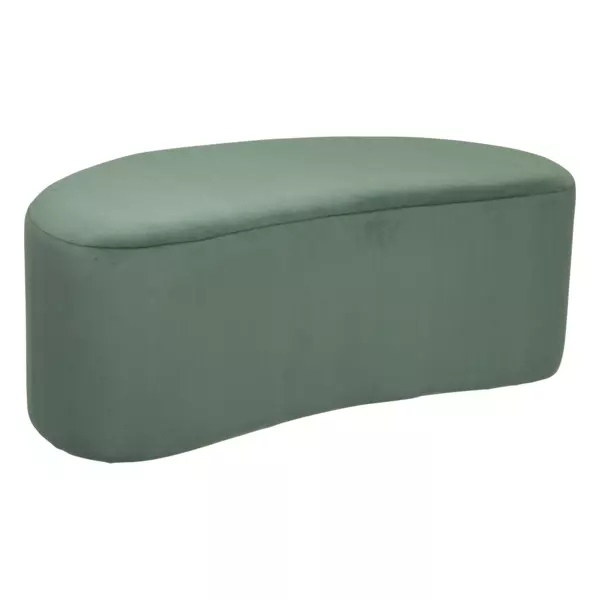 Banc velours (98 x H51 cm) Malone Vert - Assise - Eminza
