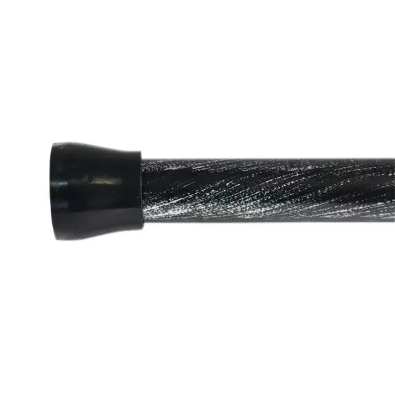 Ausziehbare Klemmstange (L110 - L200 cm / D22 mm) Rond Schwarz ...