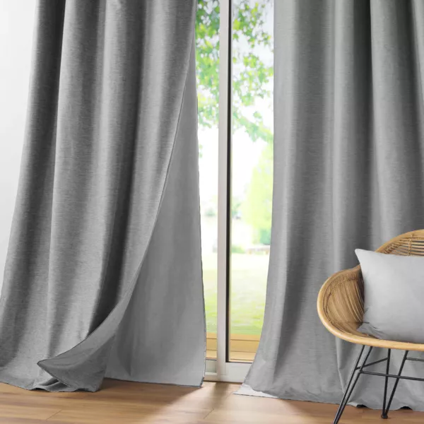 Rideau thermique doublure amovible (140 x 260 cm) Coverline Gris ...