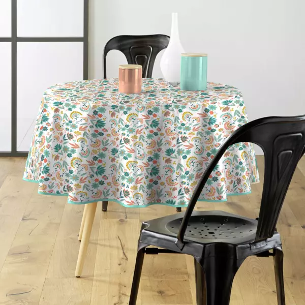 Nappe de table - Nappe enduite - Linge de table - Eminza
