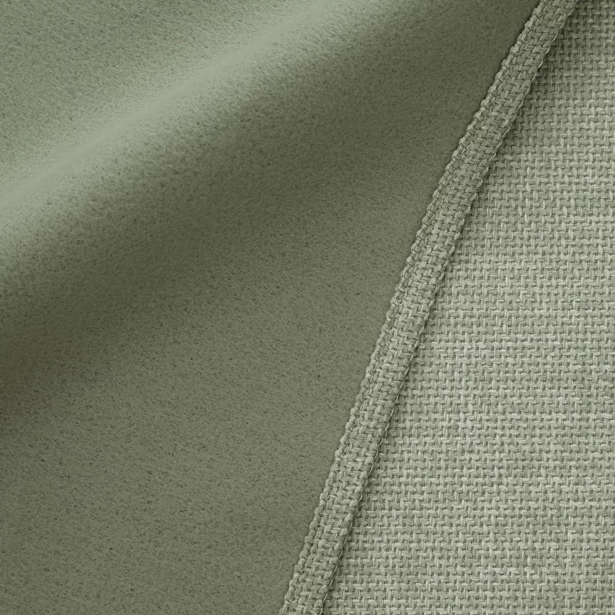 Cortina opaca térmica (180 x 260 cm) Alba Verde romero - Cortina ...