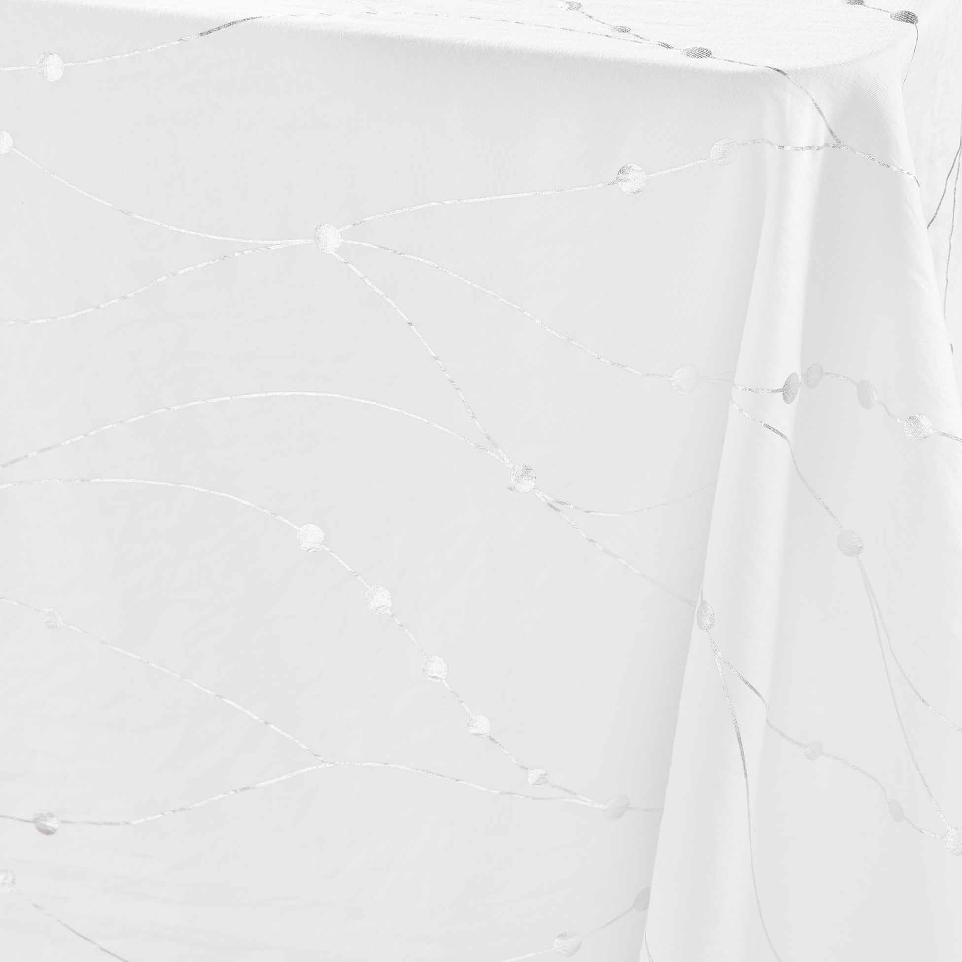 Rechteckige Weihnachtstischdecke (140 x 240 cm) Astrelia Weiß und ...