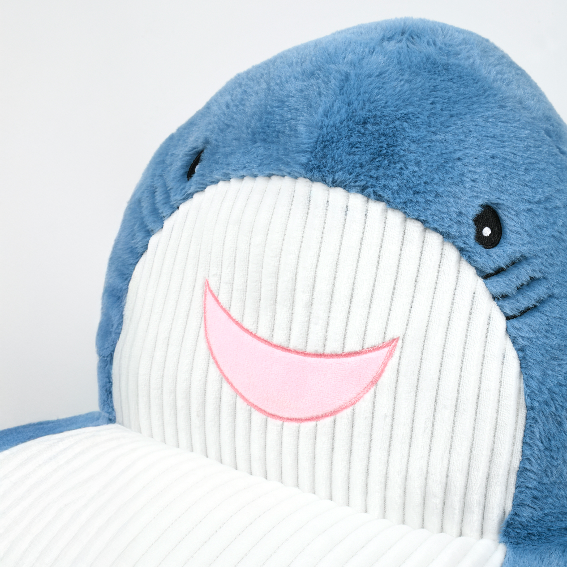 Kinderhocker (45 x 45 cm) Moby Blau - Kinderwelt - Eminza